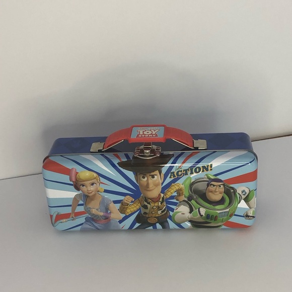 Disney | Toys | Disney Toy Story Metal Tool Tin Pencil Box | Poshmark